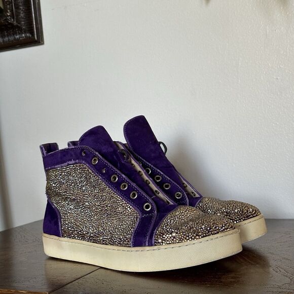 Christian Louboutin | Shoes | Christian Louboutin X Swarovski Crystal ...